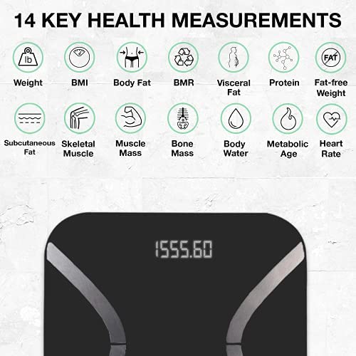 Smart Body Composition Scale | Advanced BIA Technology for Real-Time H ...