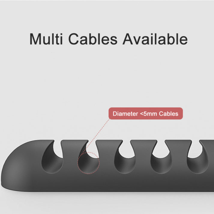 Flexible Silicone Cable Holder & Organizer – TheVorTech